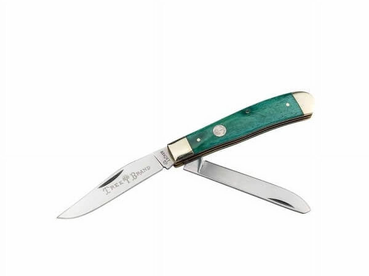 Boker Traditional Series 2.0 Trapper Pocket Knives Green Bone - Walmart.com