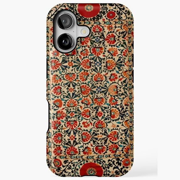 Bokhara Suzani Pattern 19th Century Design iPhone Case for iPhone 17 11 ...