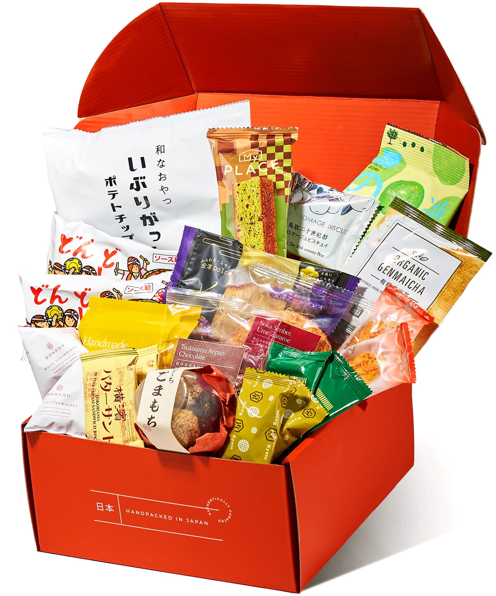 Bokksu Seasons of Japan BDF32 Snack Box - 1-Piece Tea + 22-Piece Snacks ...