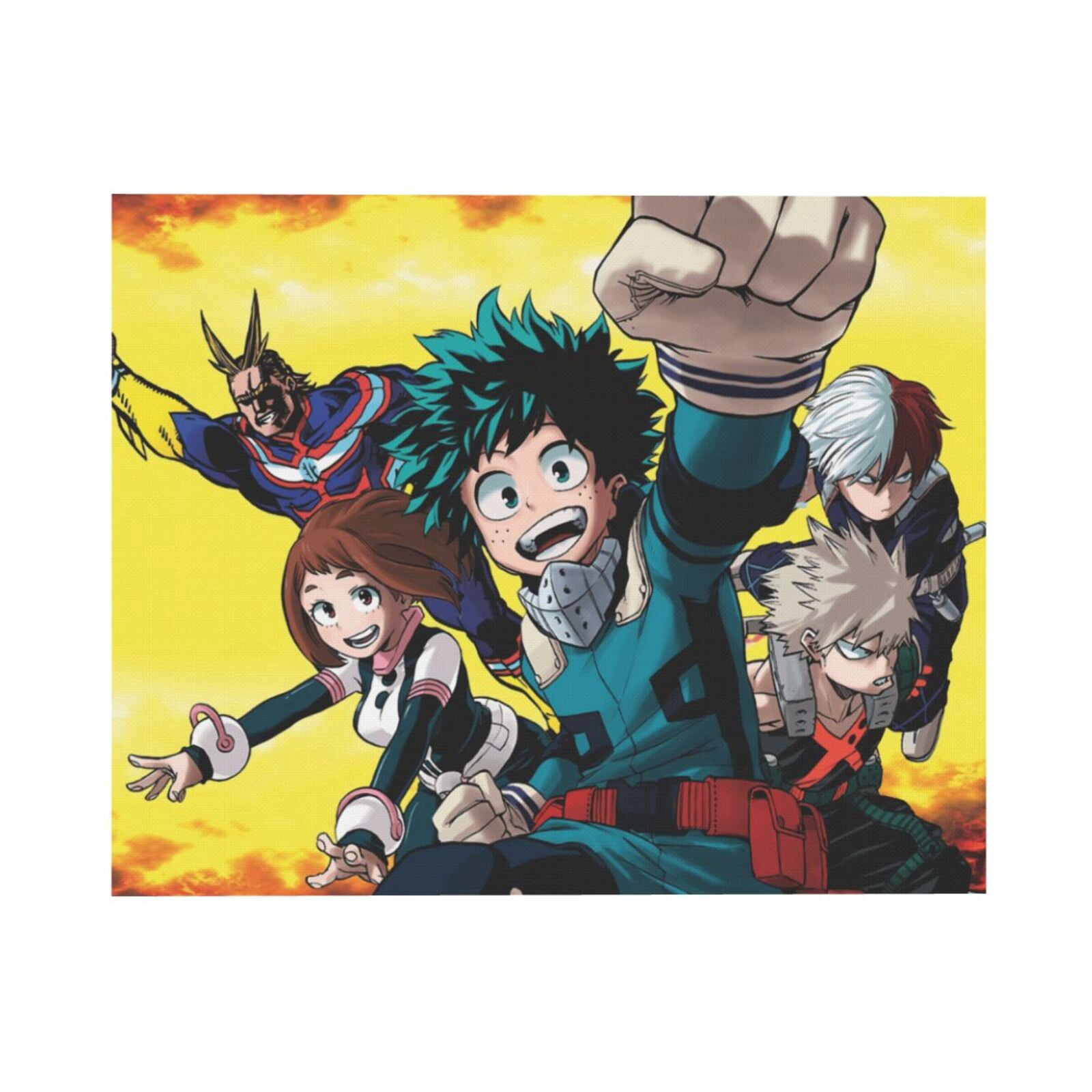 Boku My Hero Academia Canvas Decorative Poster Unframed Wall Art ...