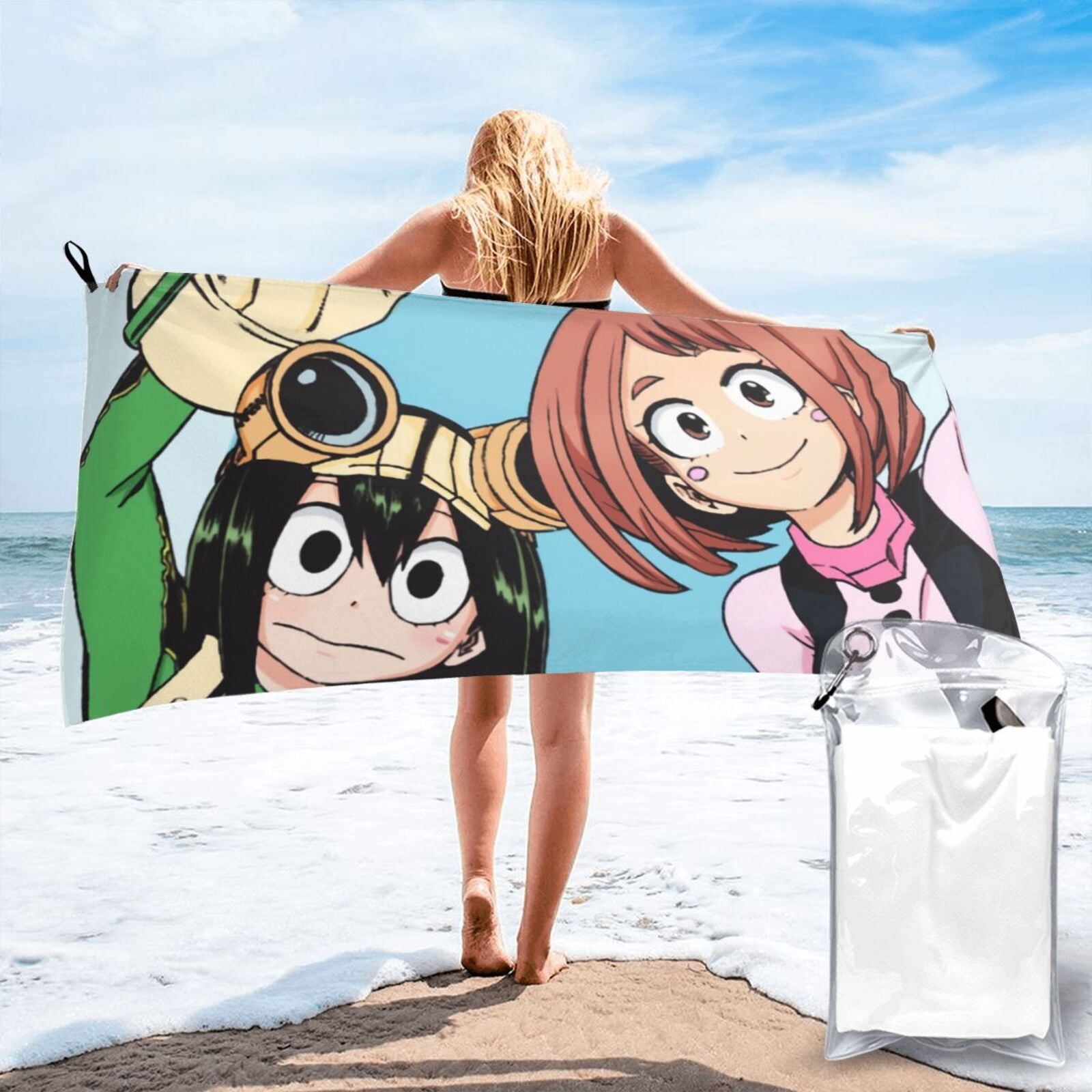 Boku My Hero Academia Mha Quick Dry Bath Towel Lightweight Soft ...