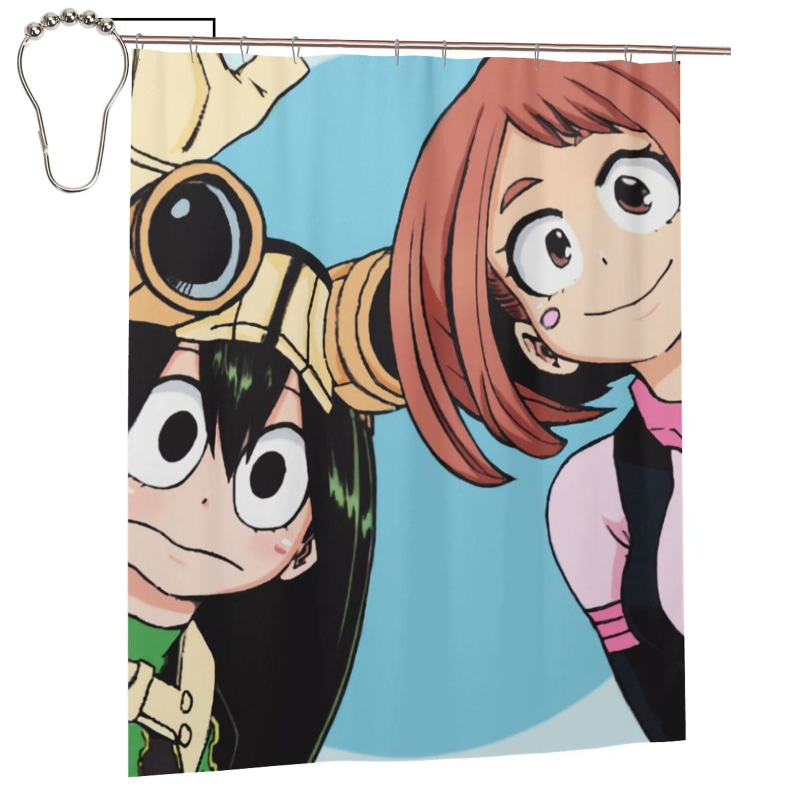 Boku My Hero Academia Mha Shower Curtain Bathroom Decor Polyester ...