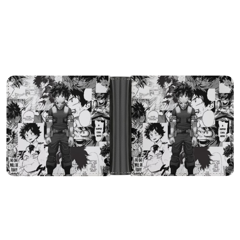 Boku My Hero Academia PU Leather Bifold Wallet Money Organizers Gift ...