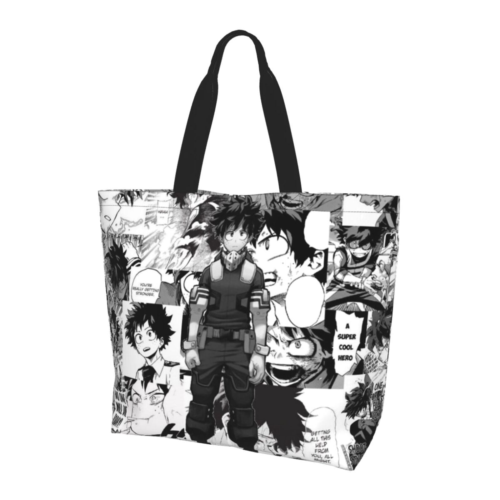Boku My Hero Academia Tote Bags Reusable Women Shoulder Bag Grocery Bag ...