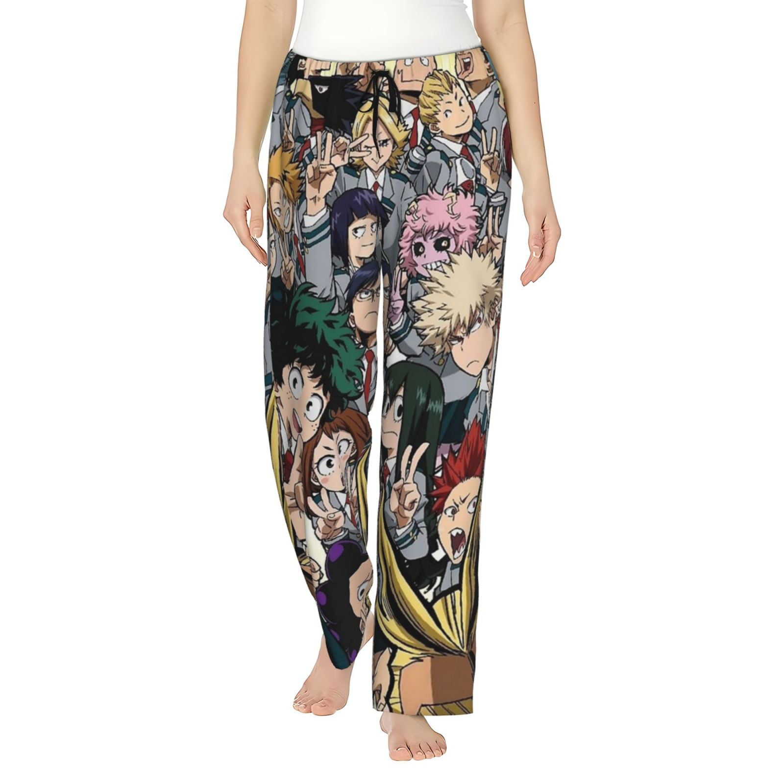 Boku My Hero Academia Women's Pajama Pants With Pockets Lounge Daily ...