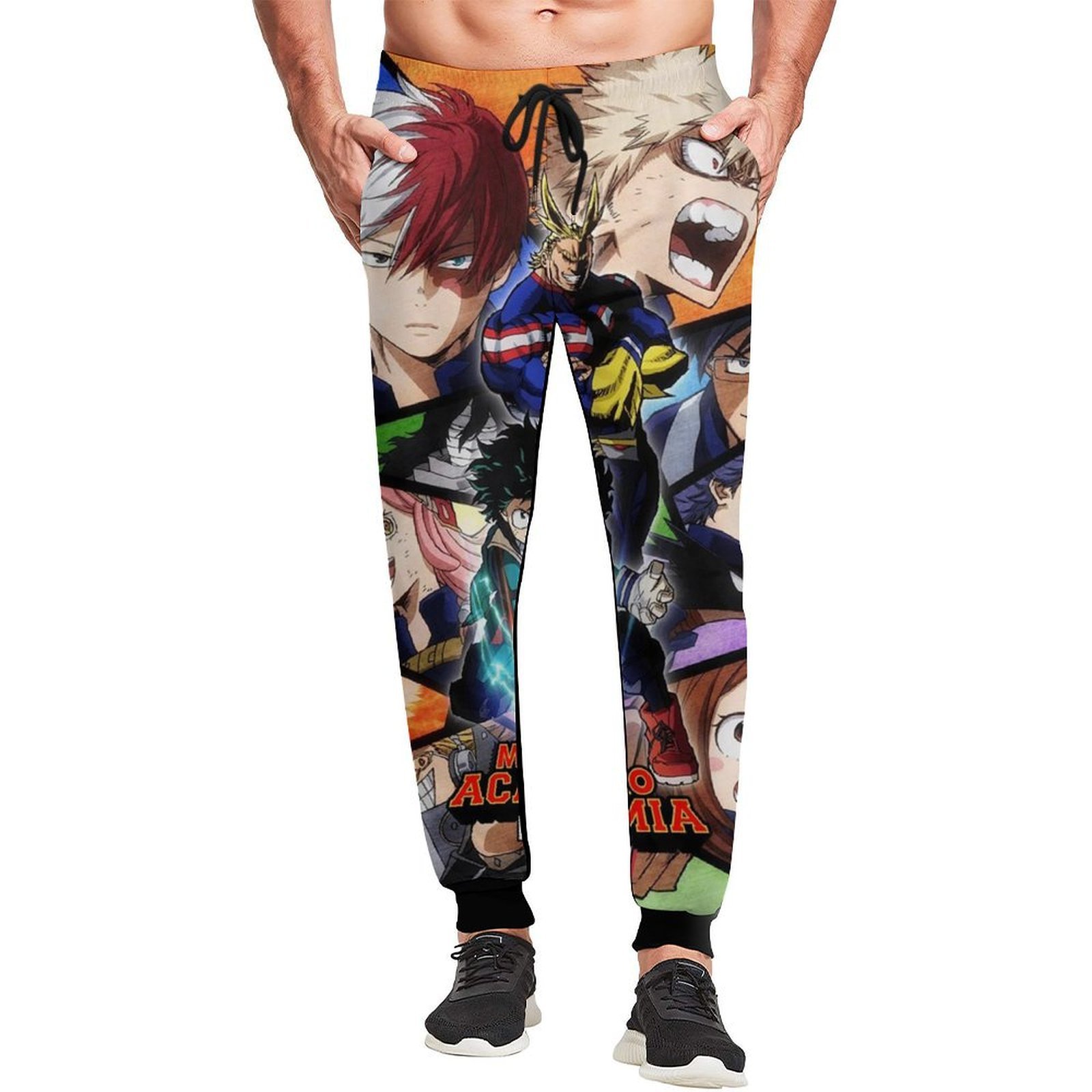 Boku No Hero Mha Academia Men's Sweatpants 3D Printing Casual Joggers ...
