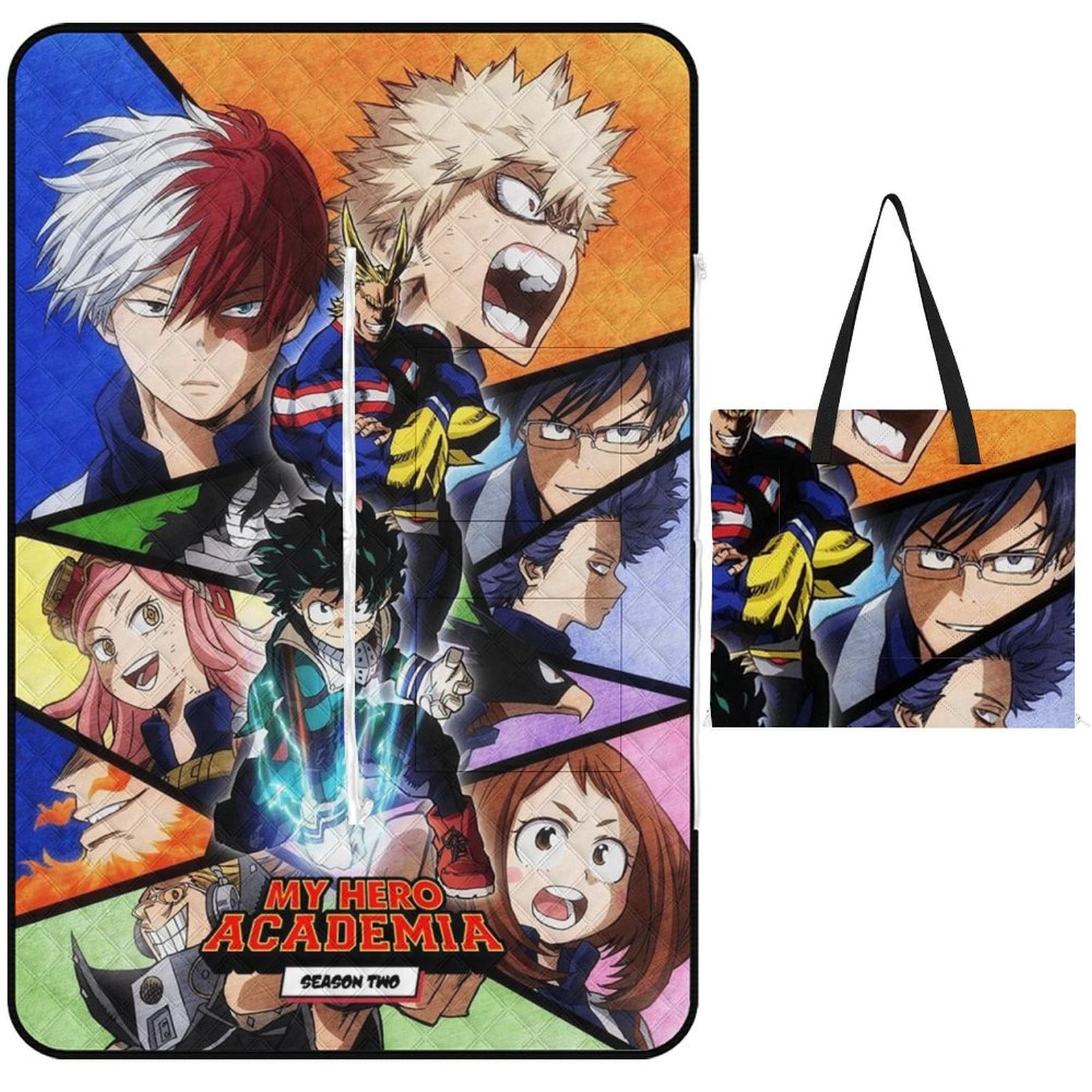 Boku No Hero Mha Academia Picnic Mat Sandproof Waterproof Foldable ...