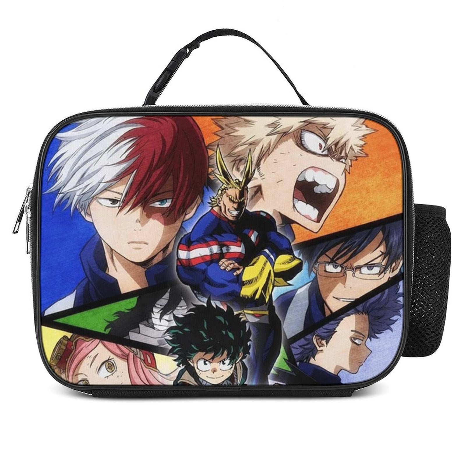 Boku No Hero Mha Academia Portable Insulated Lunch Bag Lunch Box Bento ...