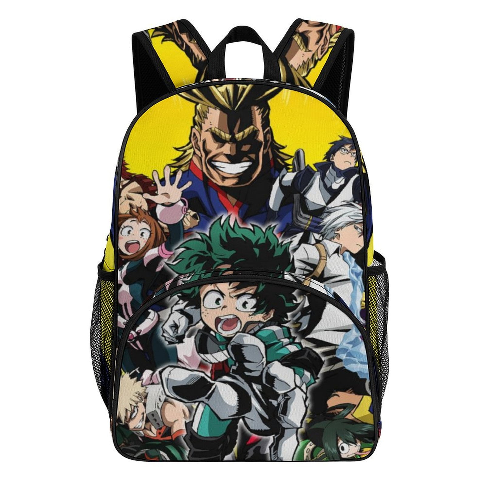 Boku No Hero Mha Backpack Daypack Adjustable School Bag Student Bookbag ...