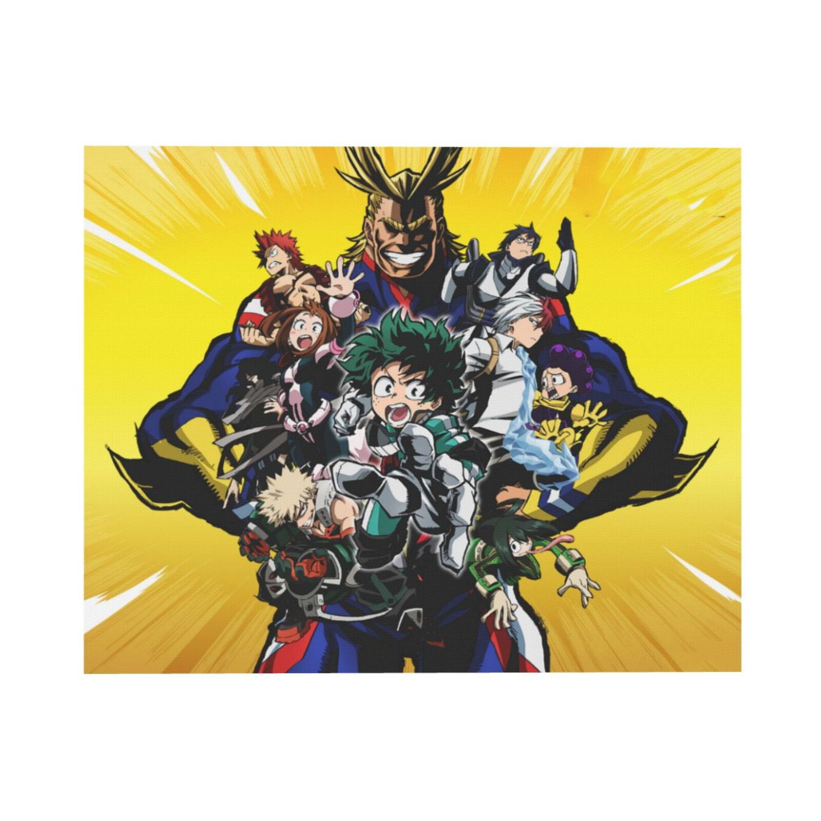 Boku No Hero Mha Canvas Decorative Poster Art Picture Painting Bedroom ...
