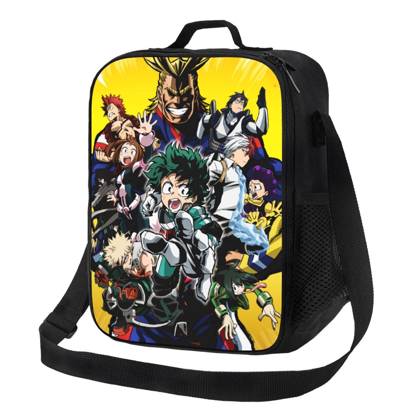 Boku No Hero Mha Insulated Lunch Bag Portable Thermal Lunchbag Reusable ...