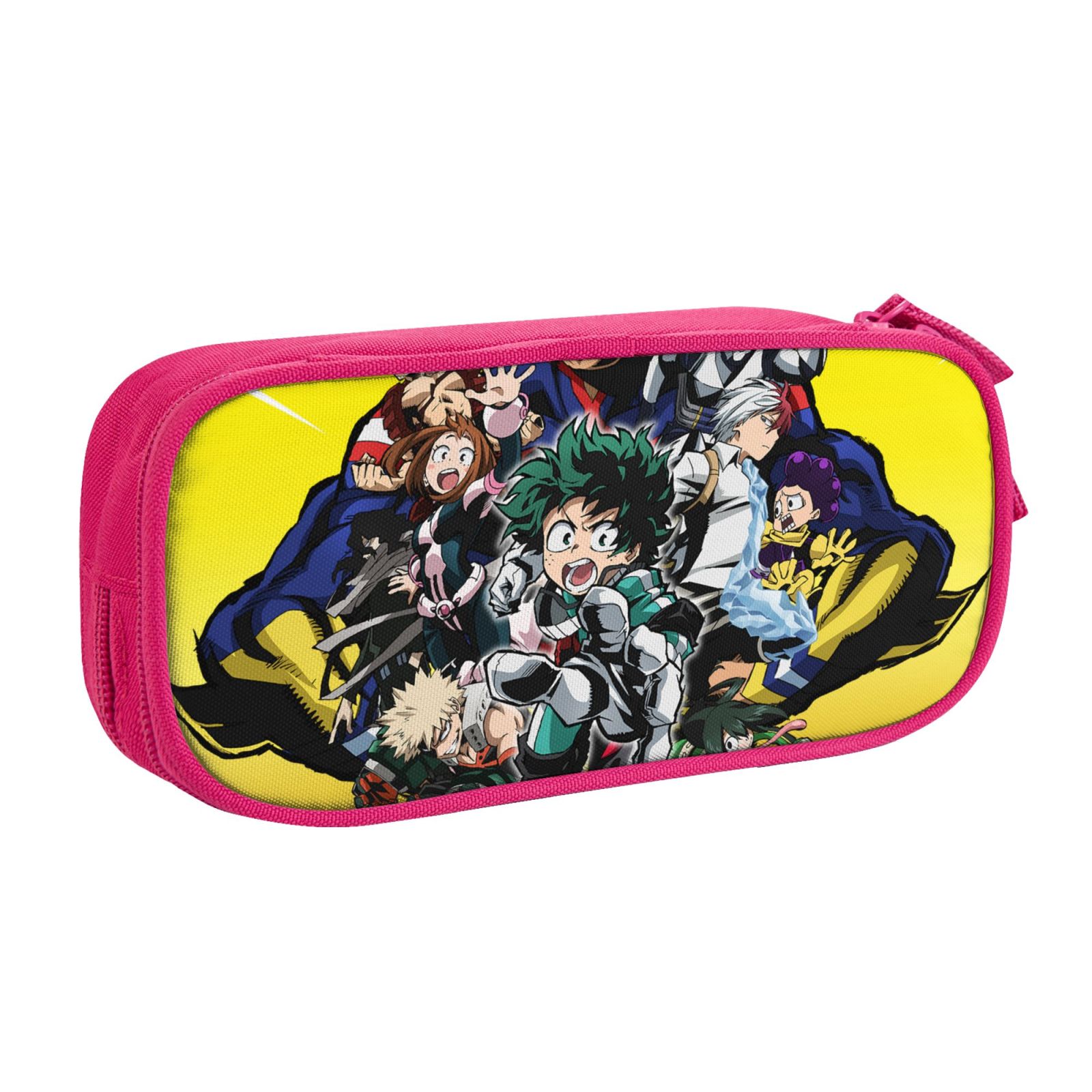 Boku No Hero Mha Pencilcase Large Capacity Pencase Double-layer Pen Bag ...