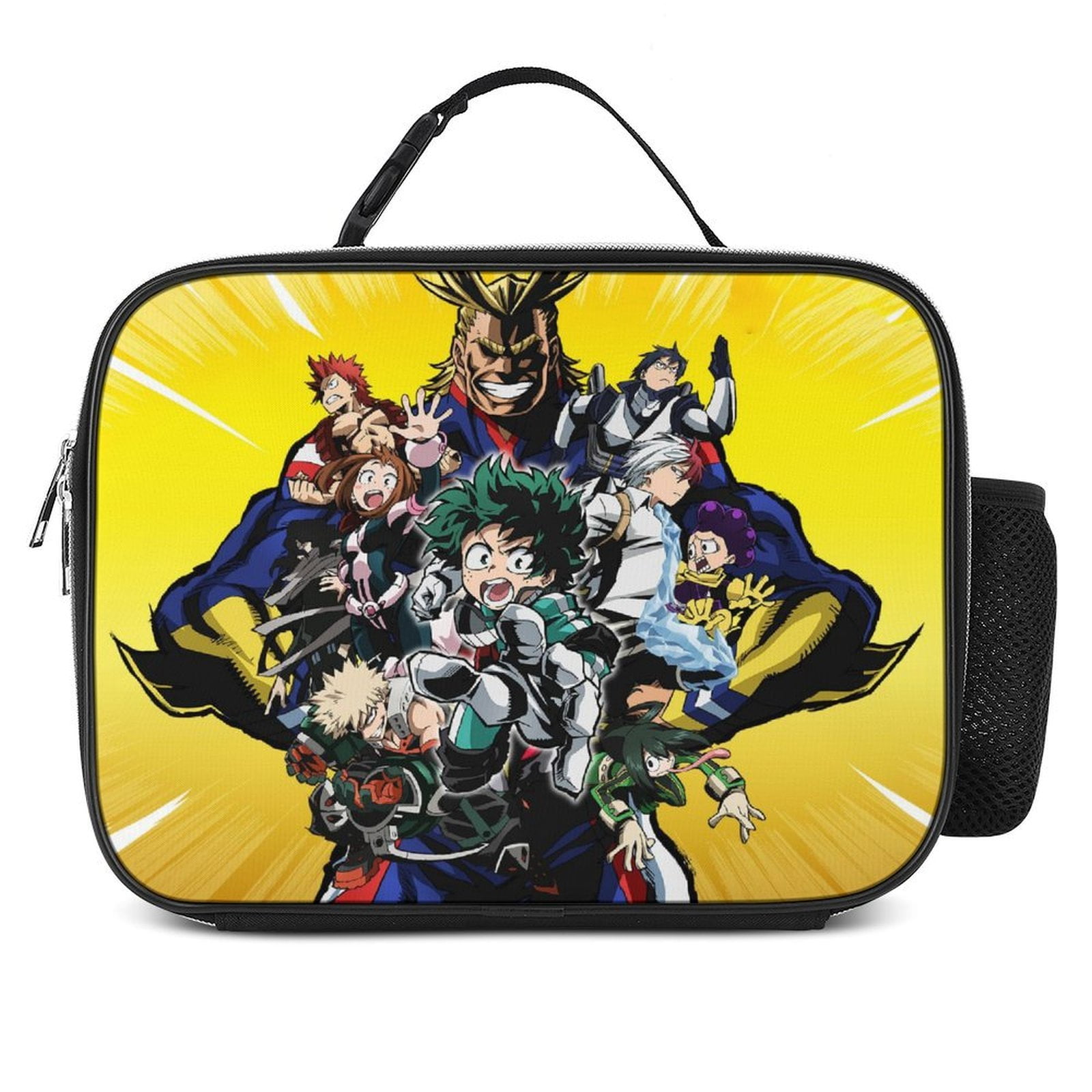 Boku No Hero Mha Portable Insulated Lunch Bag Lunch Box Bento Bag ...