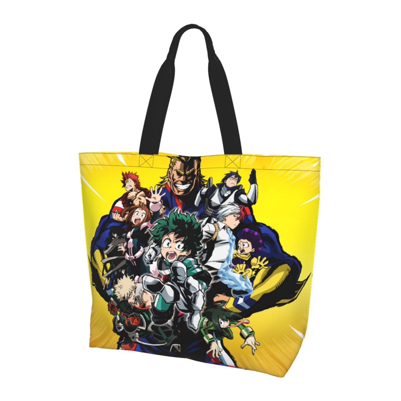 Boku No Hero Mha Tote Bags Reusable Women Shoulder Bag Grocery Bag ...