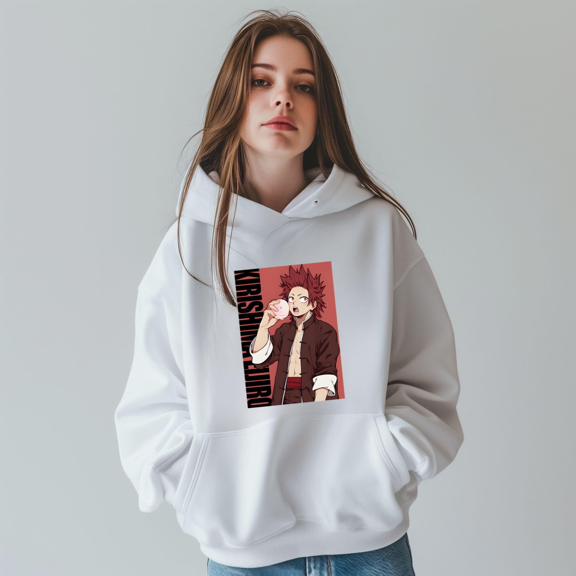 Boku no Hero Academia Kirishima Eijiro Hoodie MHA Anime Cotton, for men ...