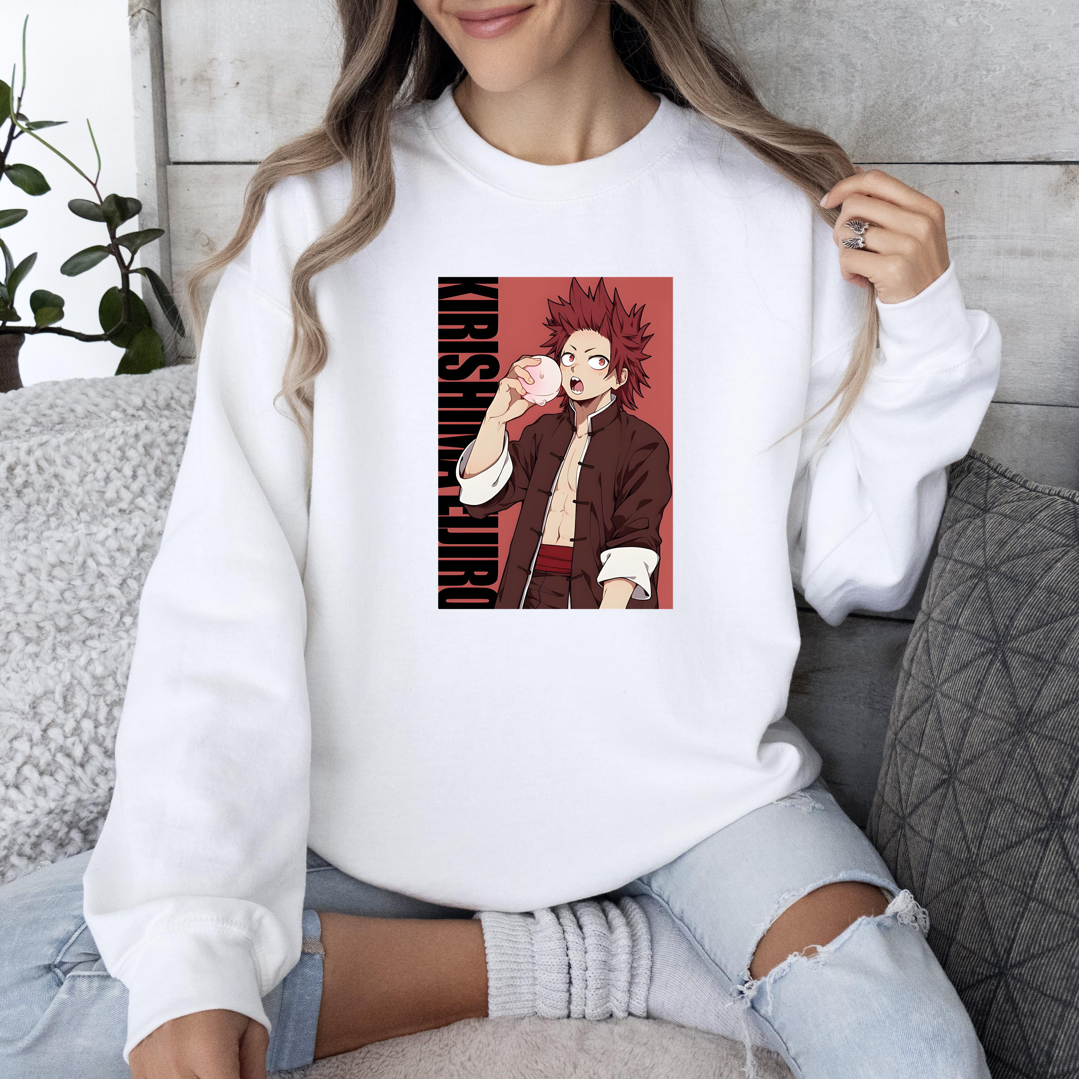 Boku no Hero Academia Kirishima Eijiro Sweatshirt MHA Anime Cotton, for ...