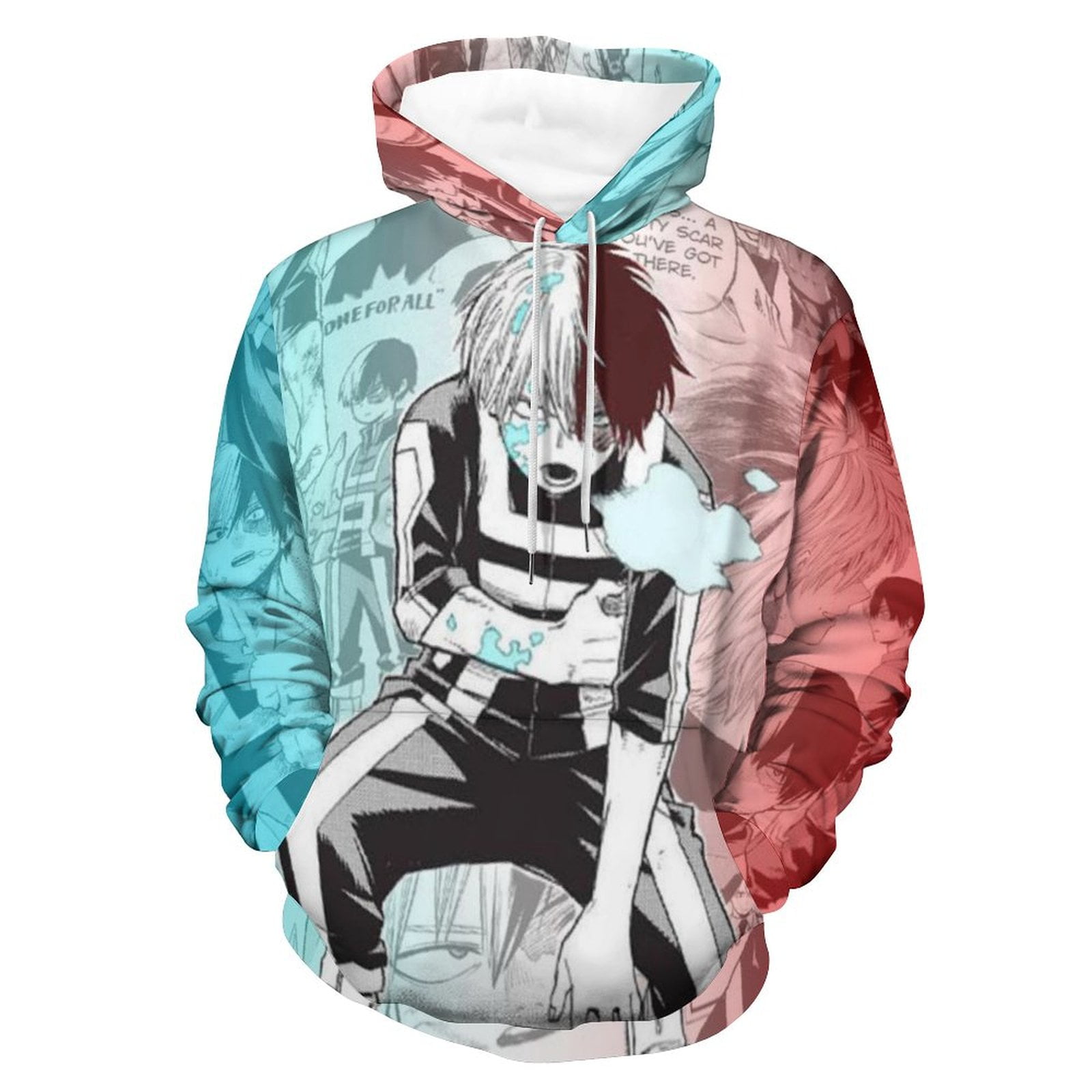 Boku no Hero Academia Shoto Todoroki Hoodies for Men Women 3D Print ...