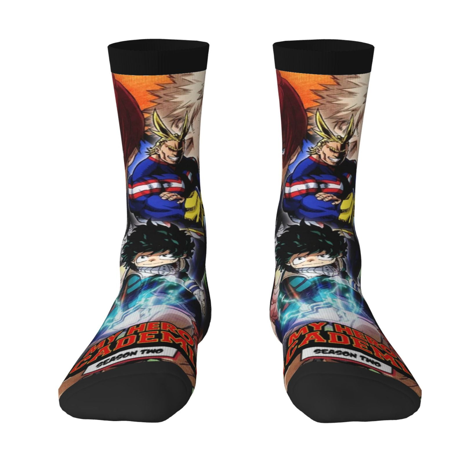 Boku no Hero Mha Academia Adult Socks Breathable Cozy Soft Crew Socks ...