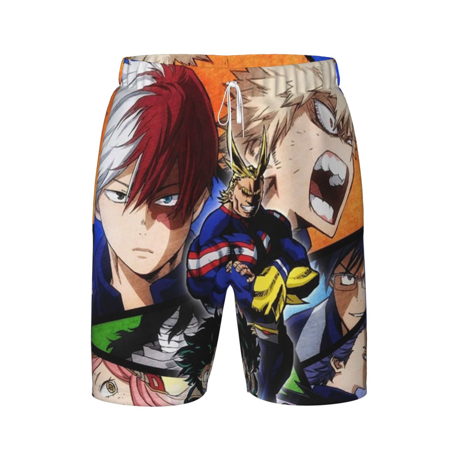 Boku no Hero Mha Academia Teen Swim Trunks Summer Beach Board Shorts ...