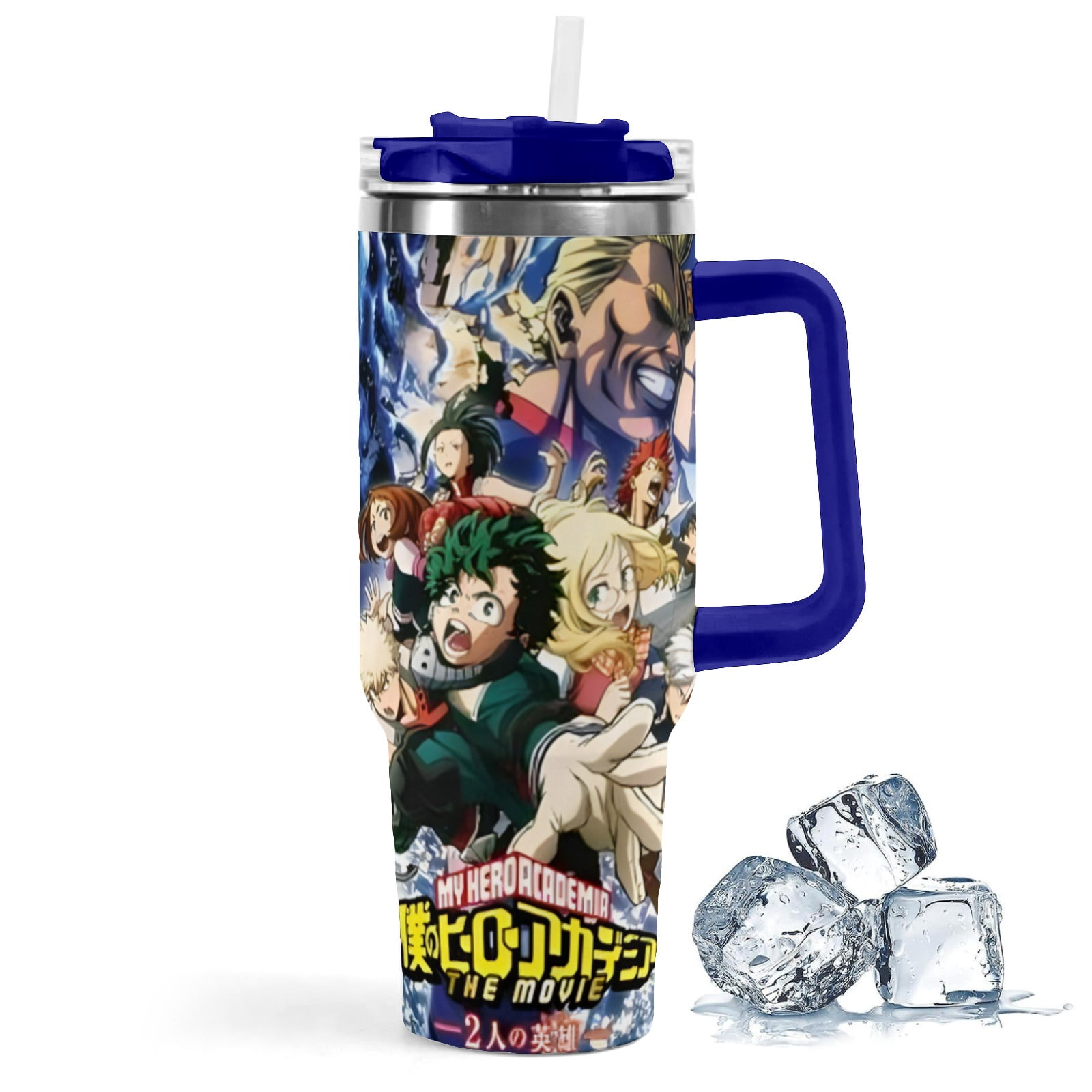 Boku no hîrô akademia Large capacity car cup has an iconic print, is ...