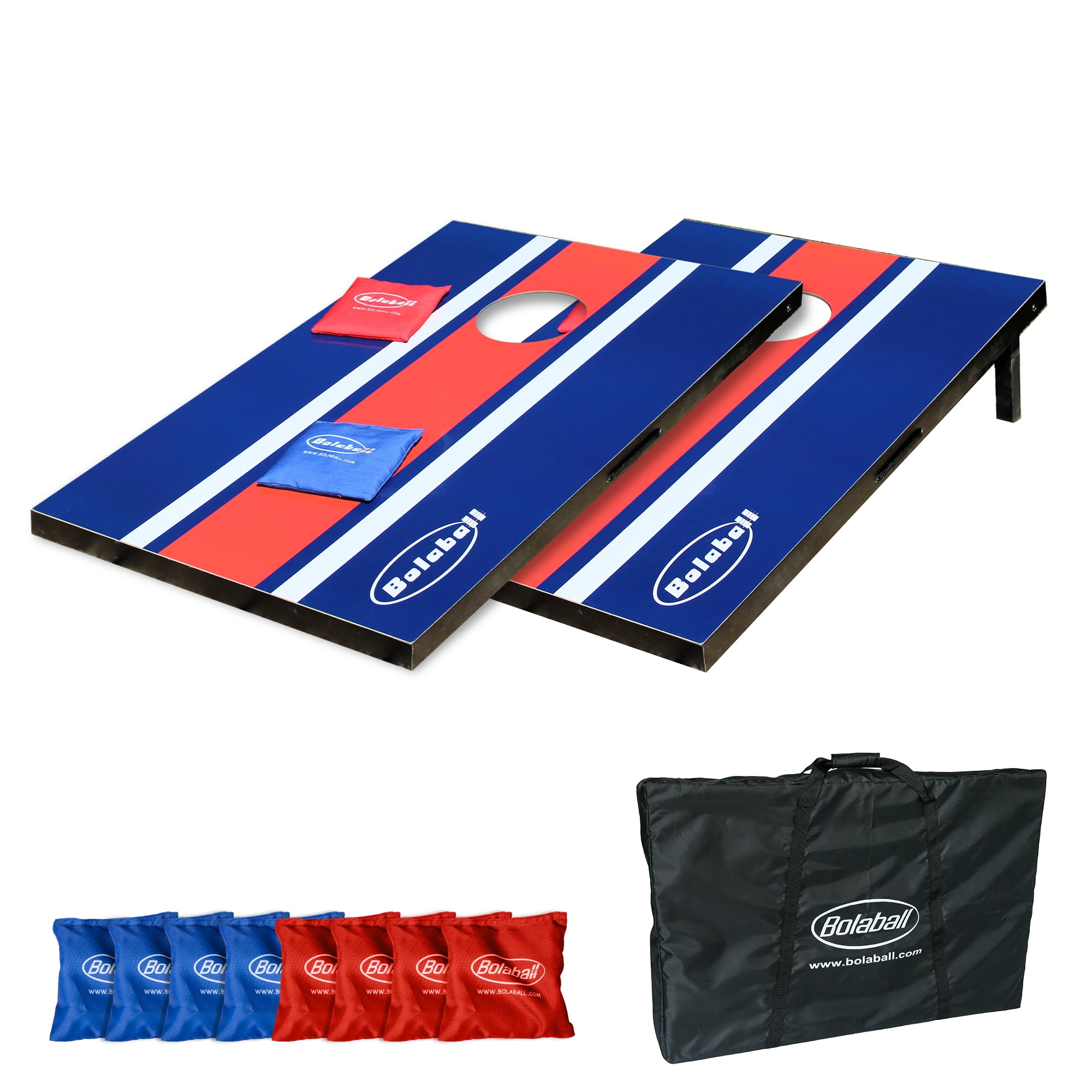 Bolaball: Wooden Bean Bag Toss Game Set, Kids Throw Outdoor Corn Hole ...