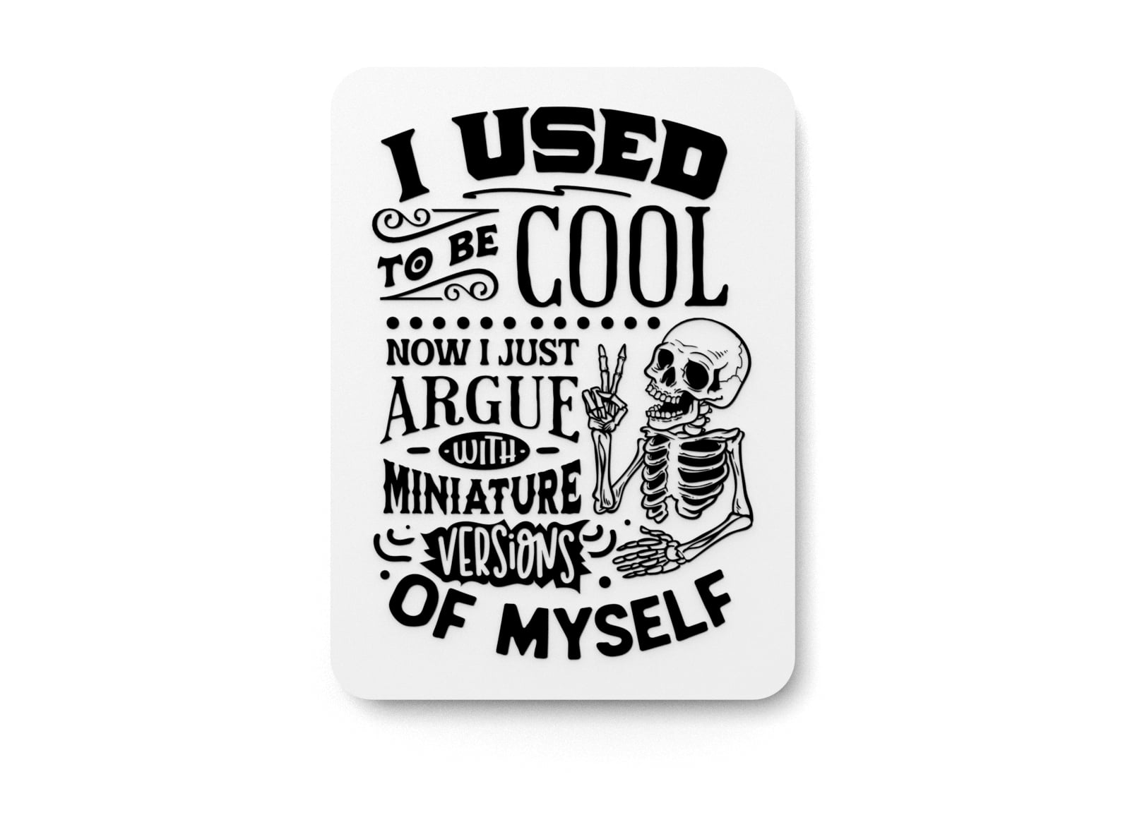 Bold 3D Printed Cool Myself Sign Wall Art – Durable PLA Sign for Gym ...