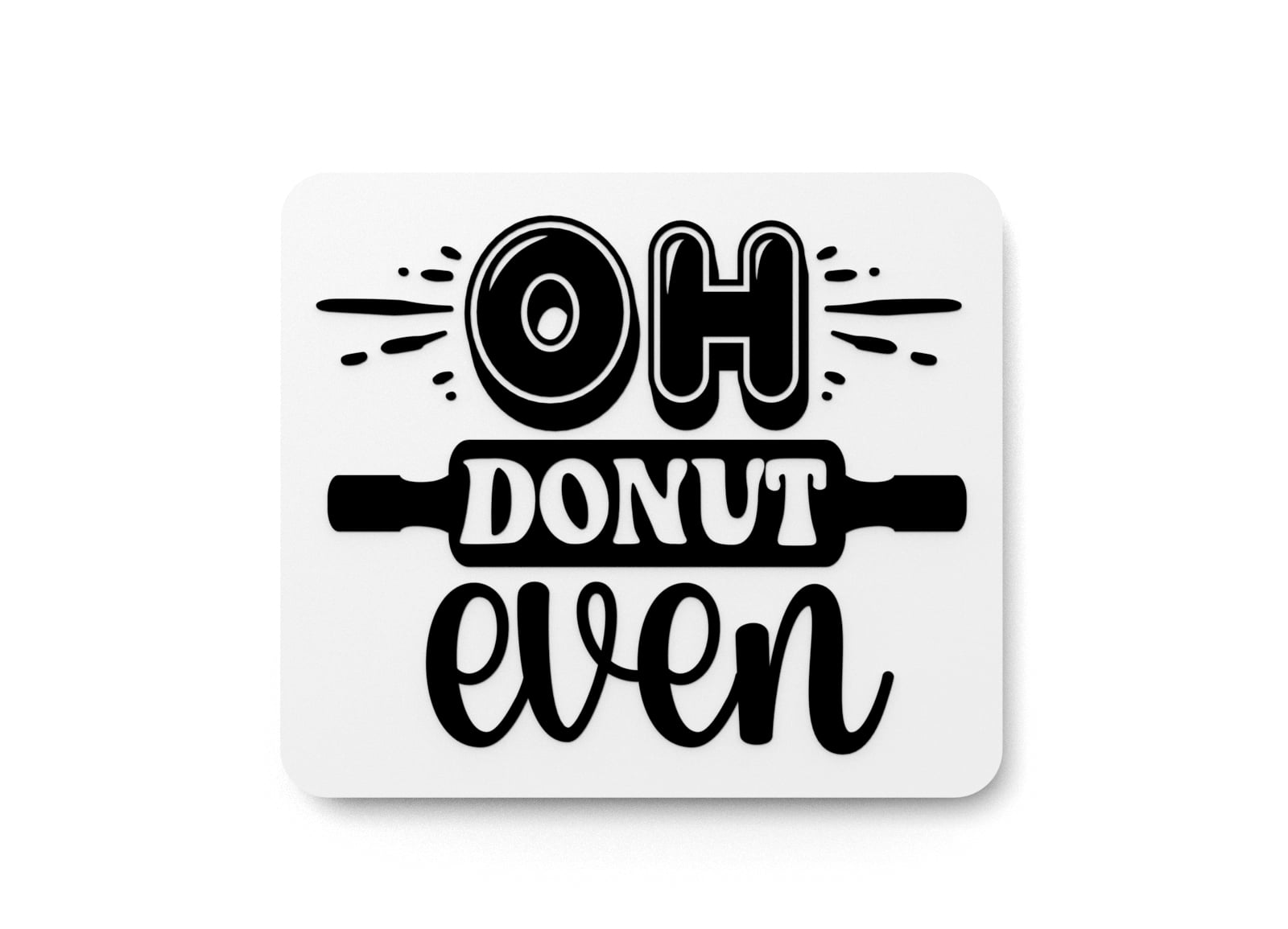 Bold 3D Printed Donut Even Sign Wall Art – Durable PLA Sign for ...