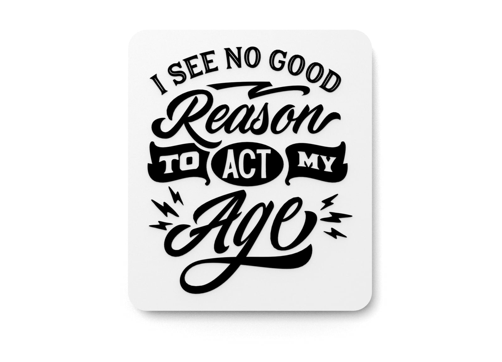 Bold 3D Printed No Good Reason Sign Wall Art – Durable PLA Sign for Gym ...
