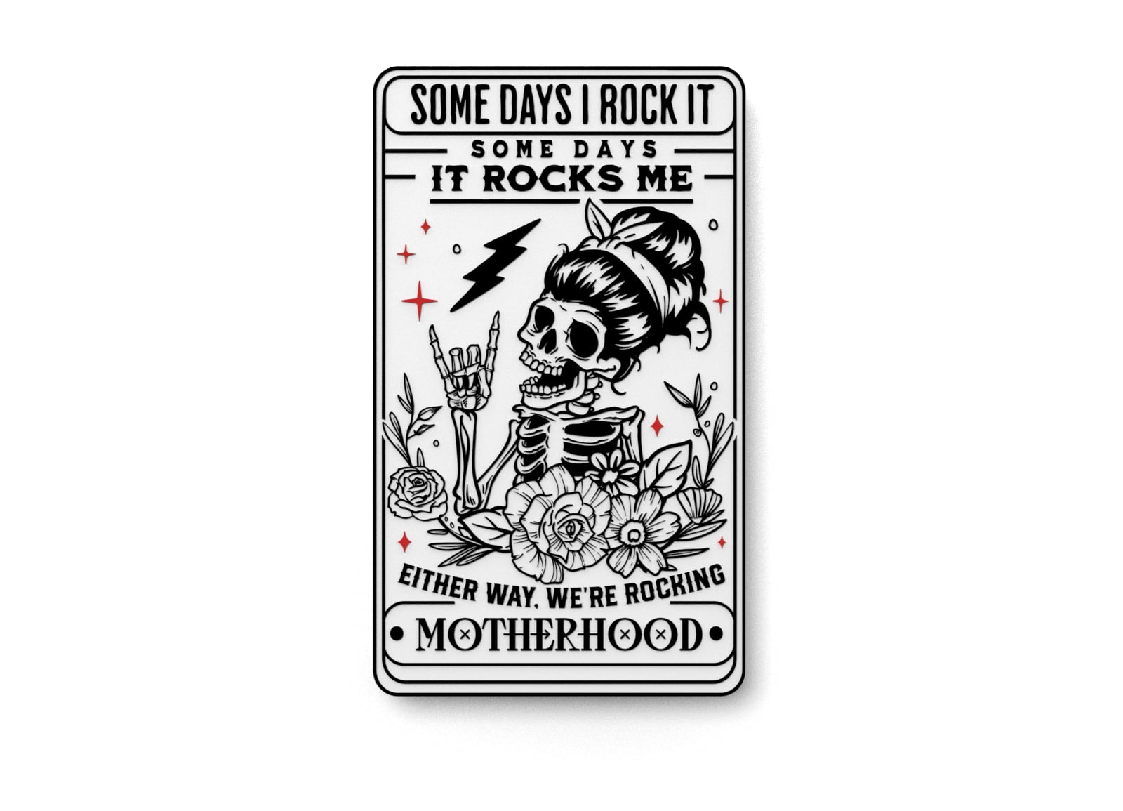 Bold 3D Printed We Are Rocking Sign Wall Art – Durable PLA Sign for Gym ...