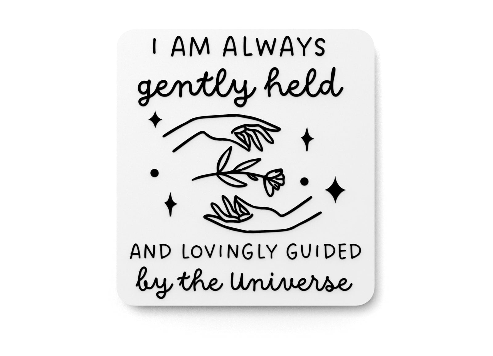 Bold 3D Wall Art – Always Gently Sign, Funny Pop Culture Home or Office ...