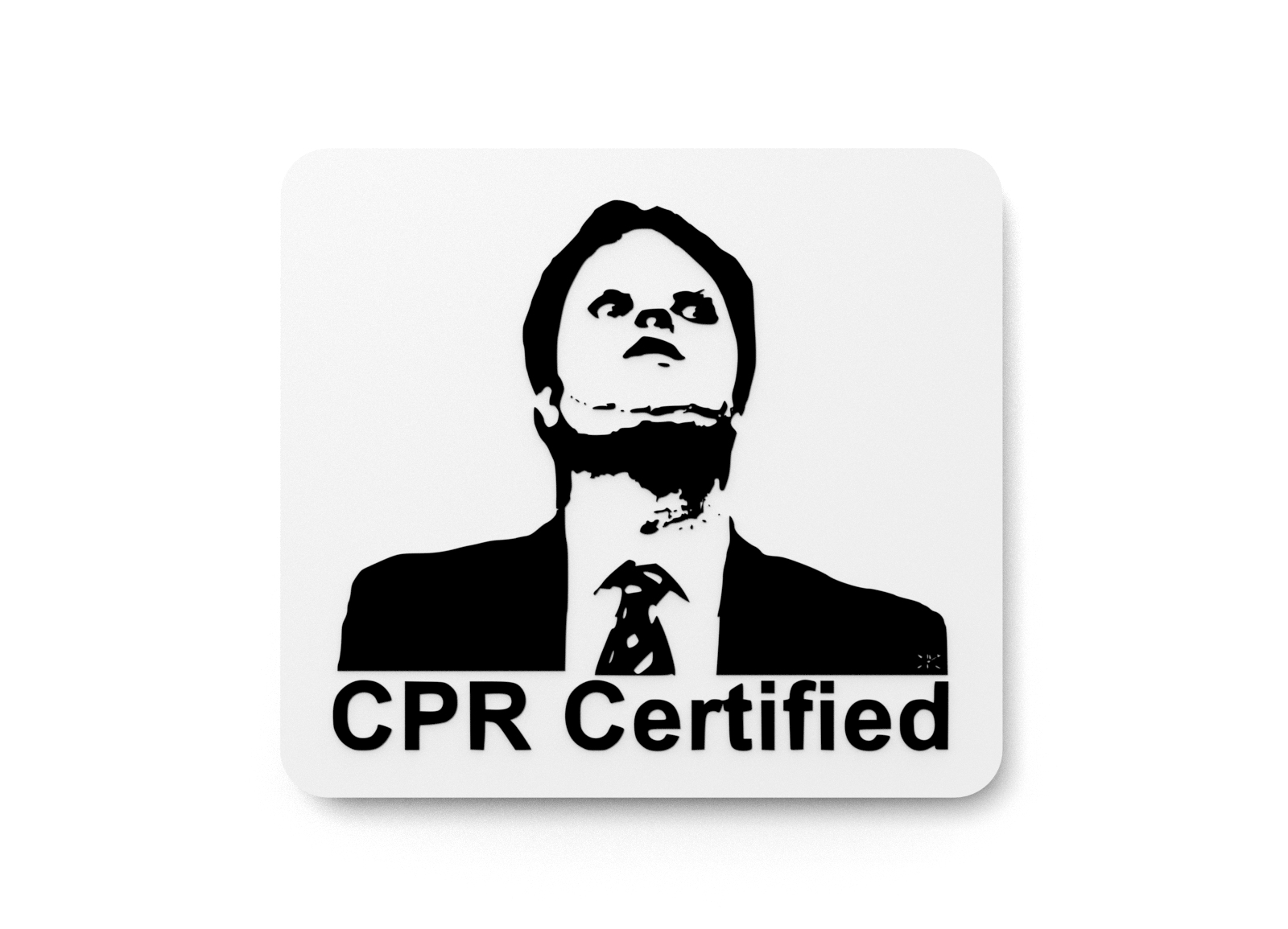 CPR Certified | Funny Sign for Home or Office - Walmart.com