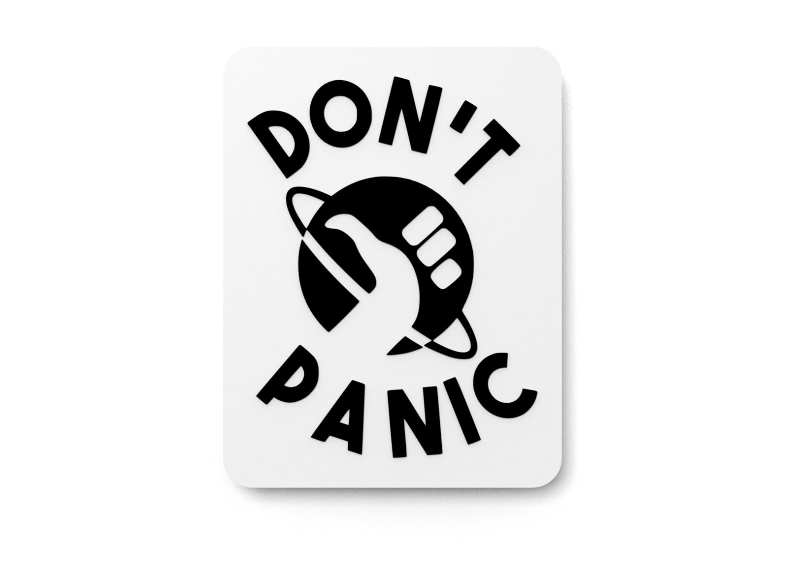 Don’t Panic | Funny Sign for Home or Office - Walmart.com
