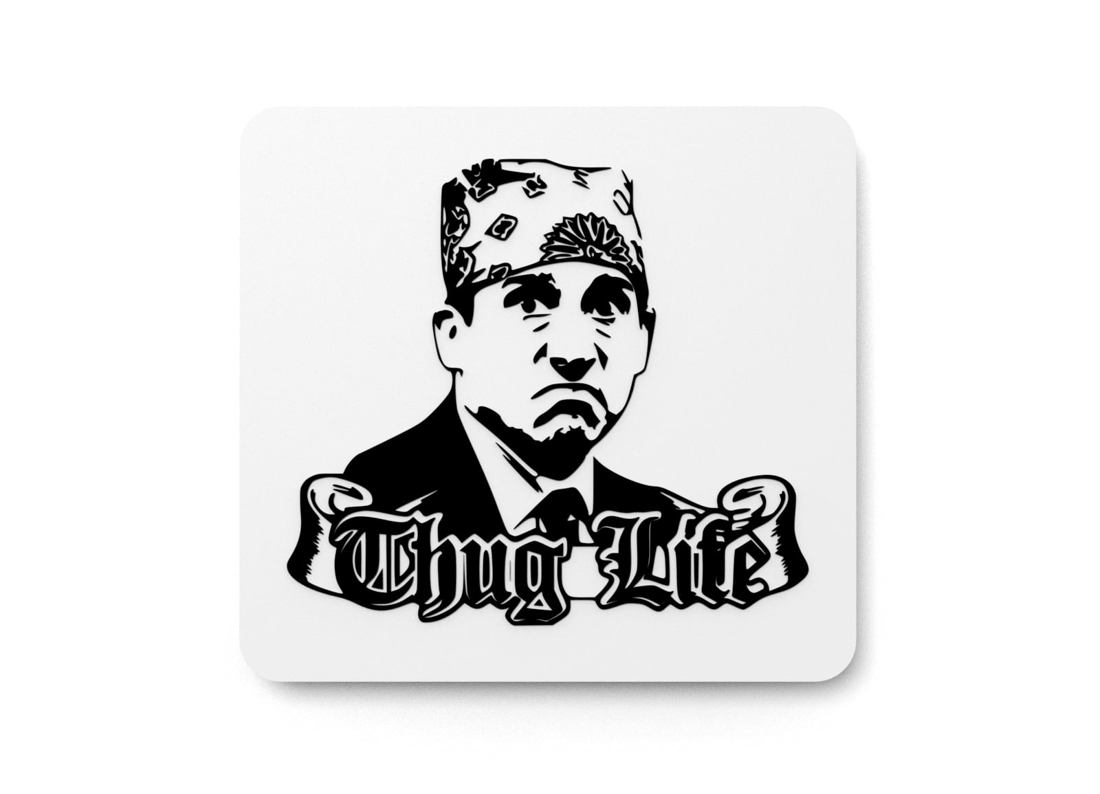 Thug Life | Funny Sign for Home or Office - Walmart.com