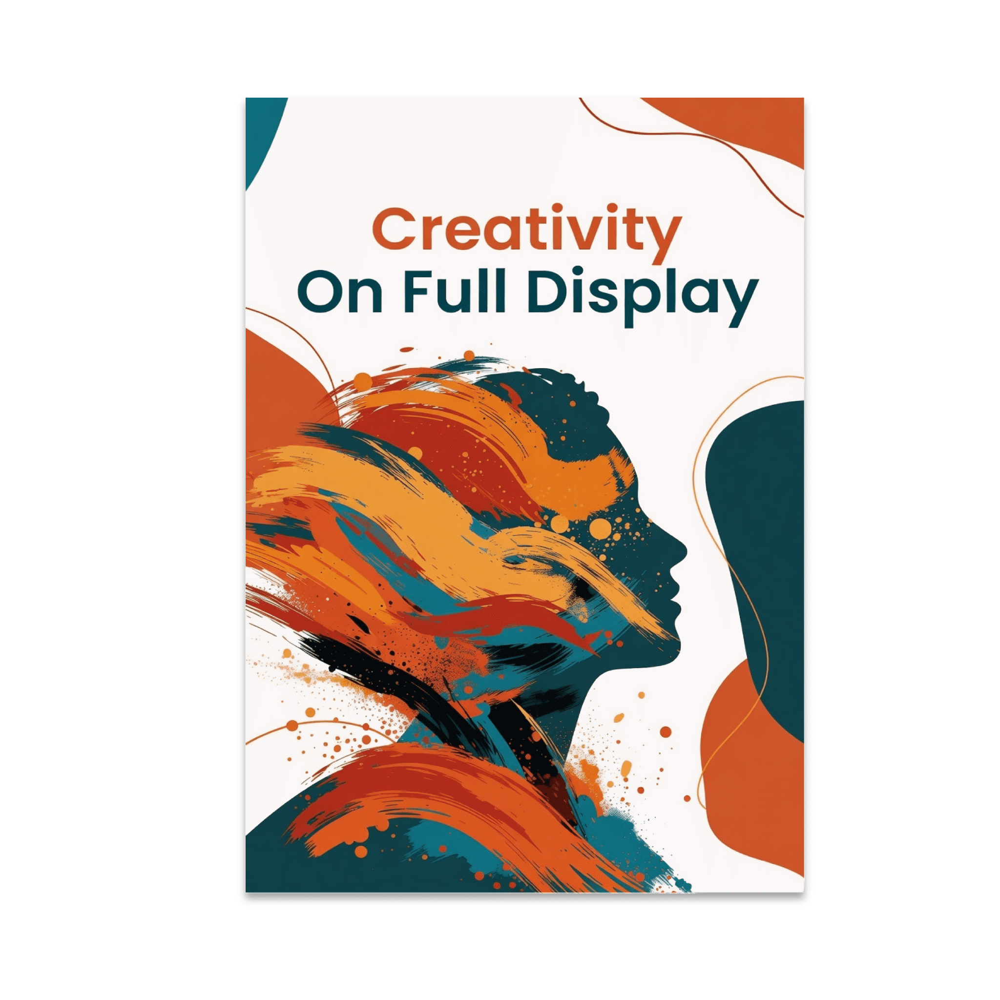 Bold Artistic Portrait Design - Art Enthusiast - 13x19 Poster Print ...