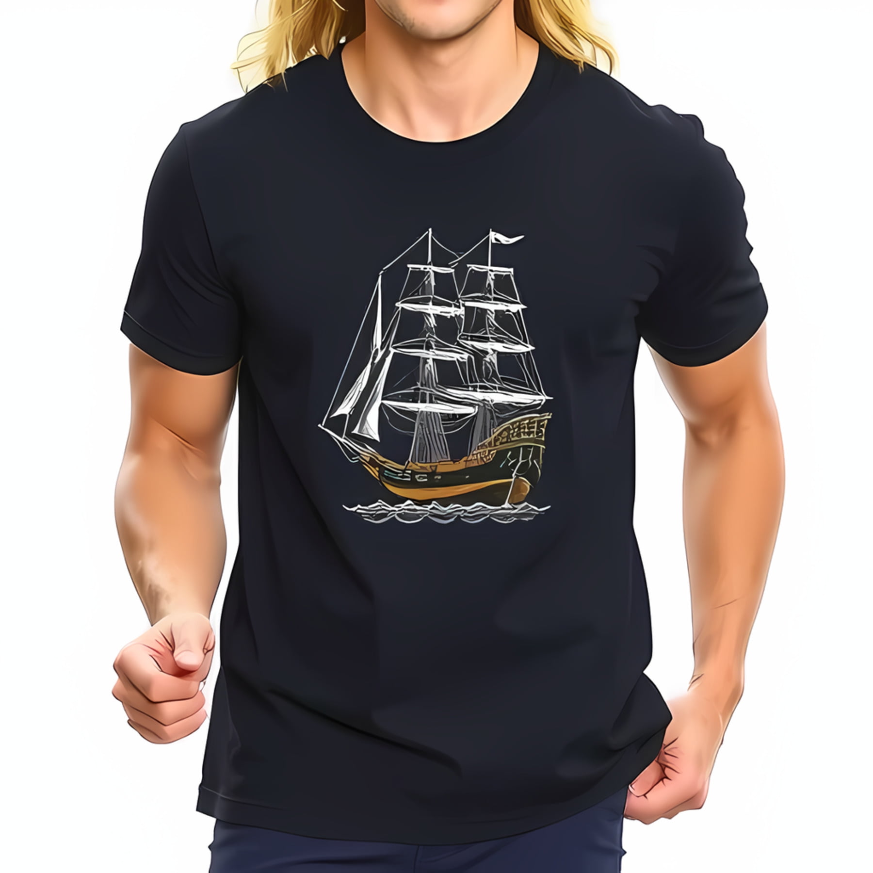 Bold Black Cotton Short Sleeve T-Shirt with " POLISH INTELLIGENCE ...