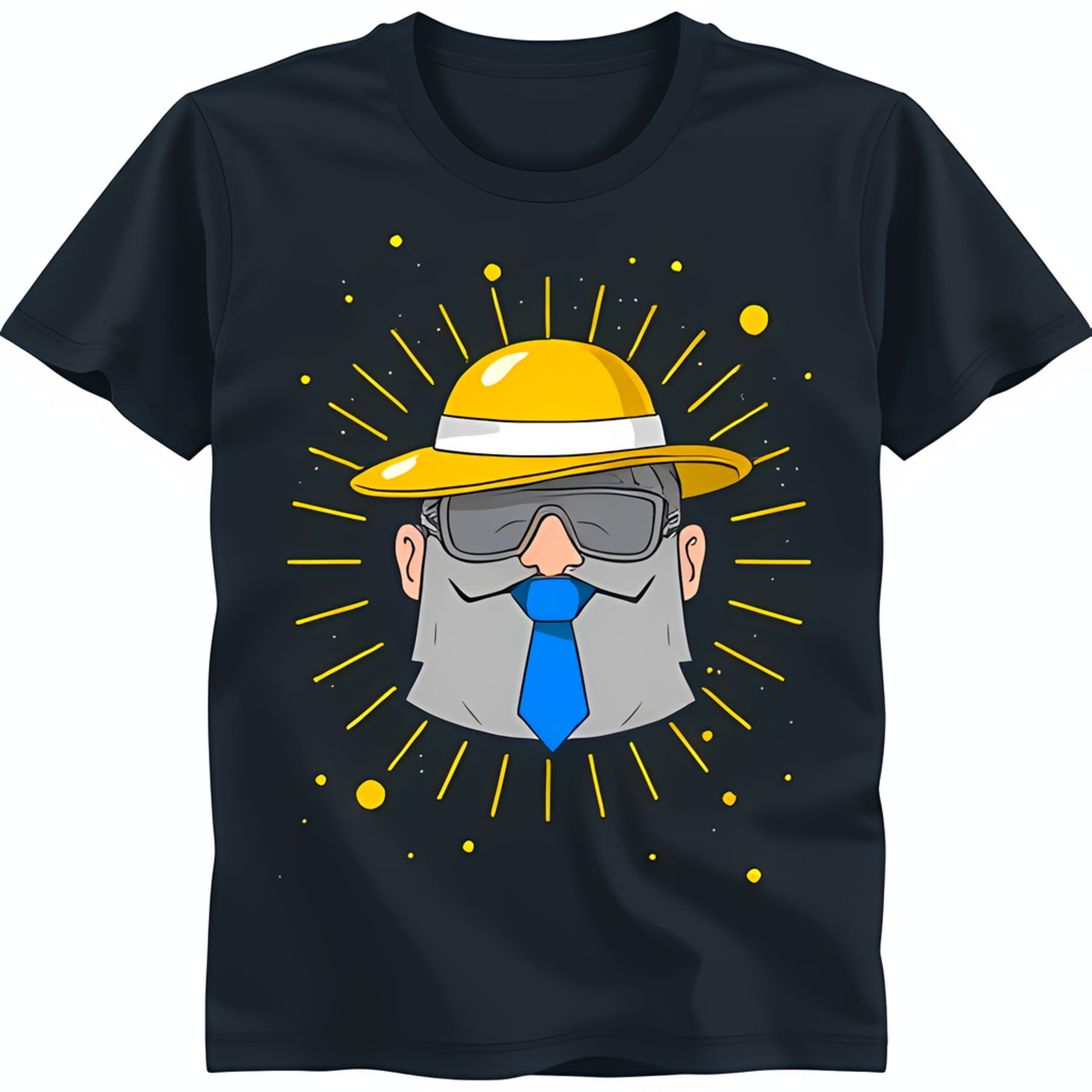 Bold Black T-Shirt with Eye Catching Chest Graphic for Humor & Style ...