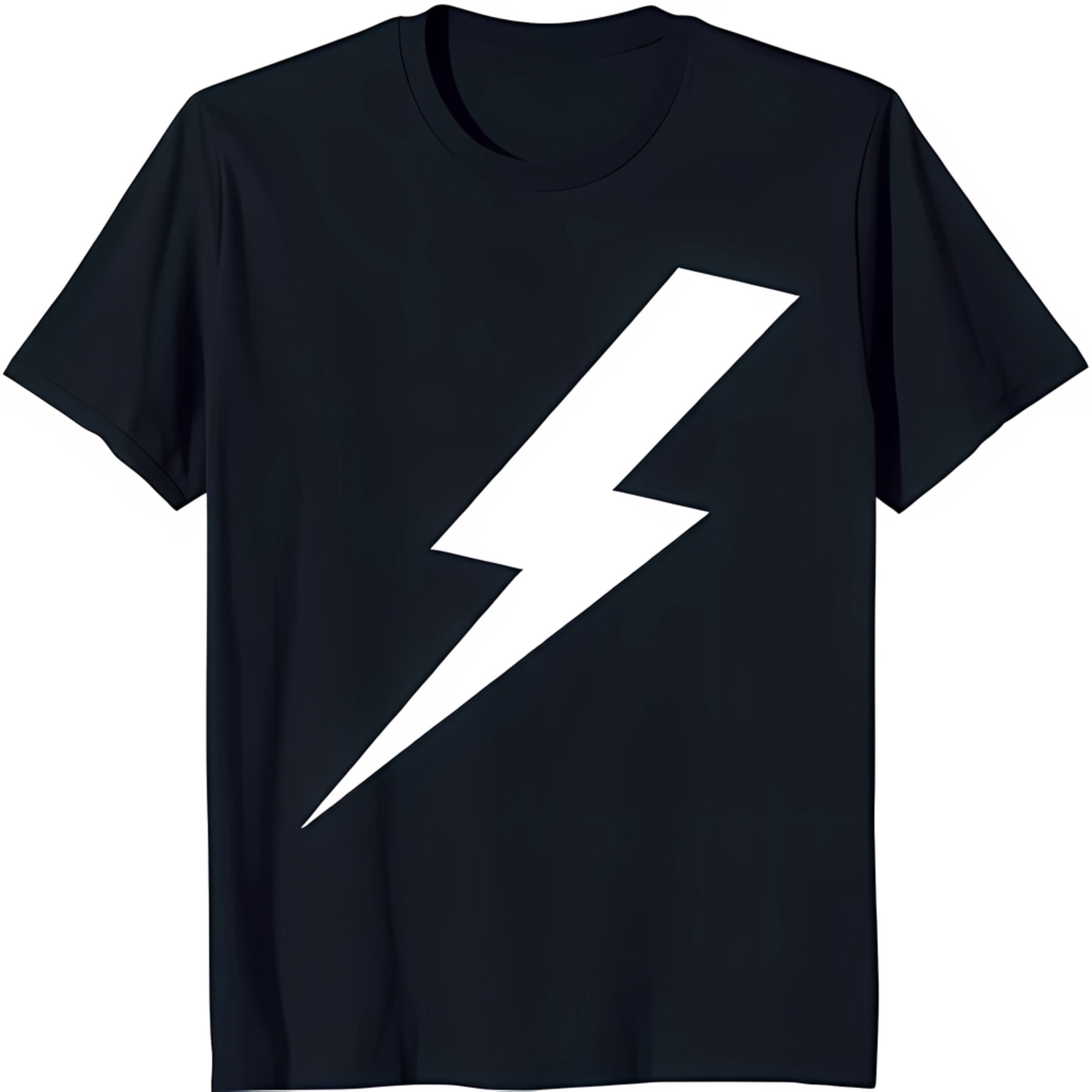 Bold Black T-Shirt with White Diagonal Design Casual Graphic Tee ...