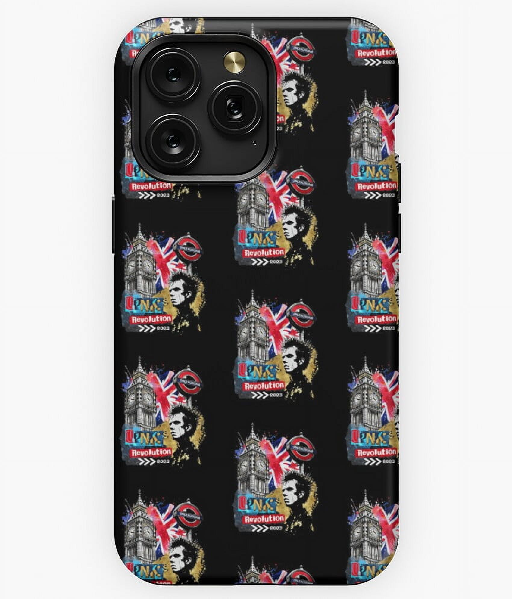 Bold British UK Punk Rock Rebel Spirit Aesthetic Design A004 Phone Case ...