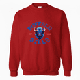 Bold Buffalo Game Day Football Gaming Blue Team Fan Art Sweatshirt up ...