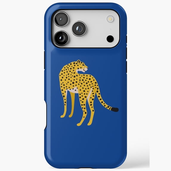 Bold Cheetah Print Wildlife Animal Design for iPhone Case 11 to 17 Pro ...