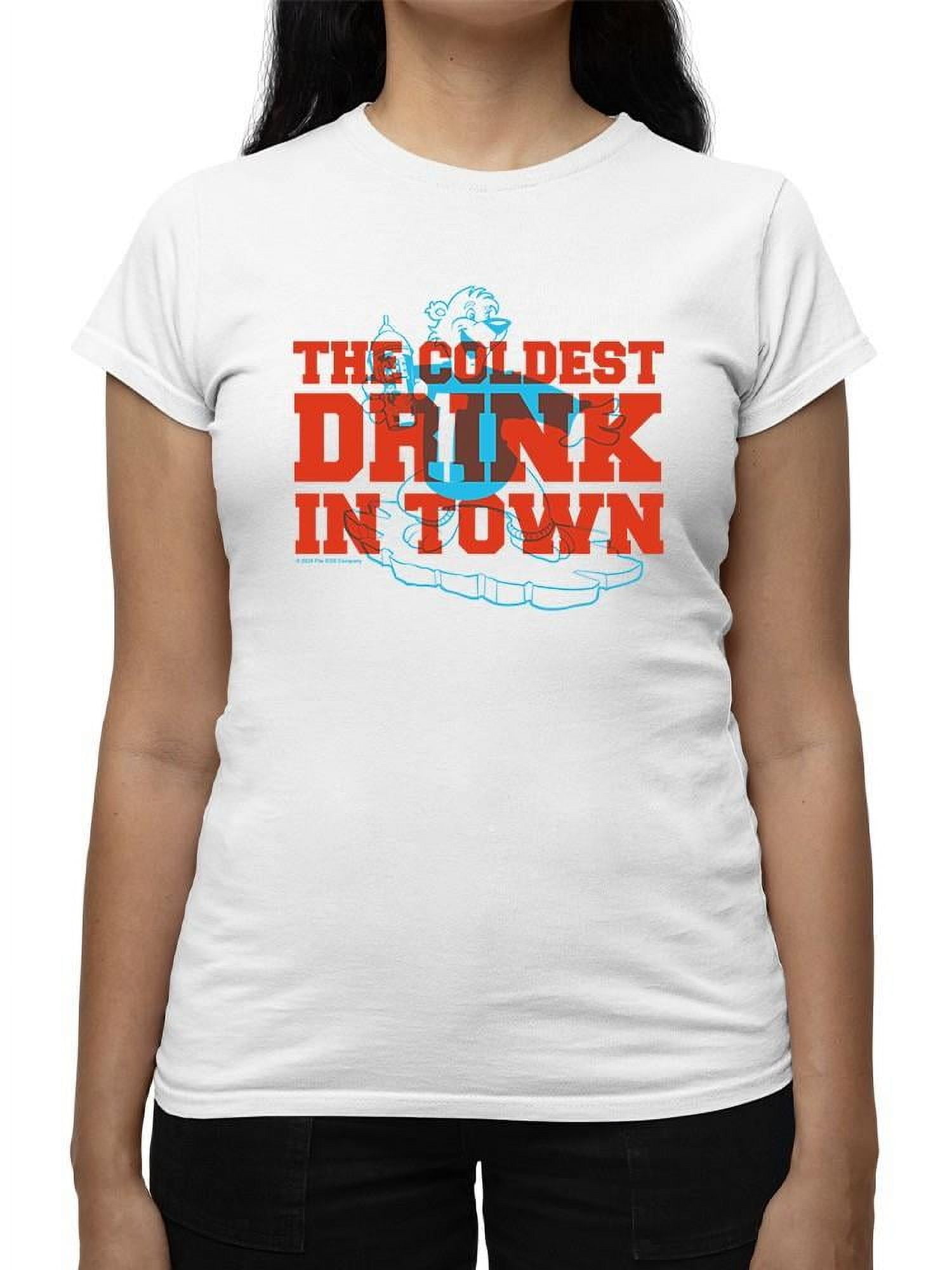 Bold Chill ICEE Bear - 'Coldest Drink In Town' Graphic Women's T-shirt ...
