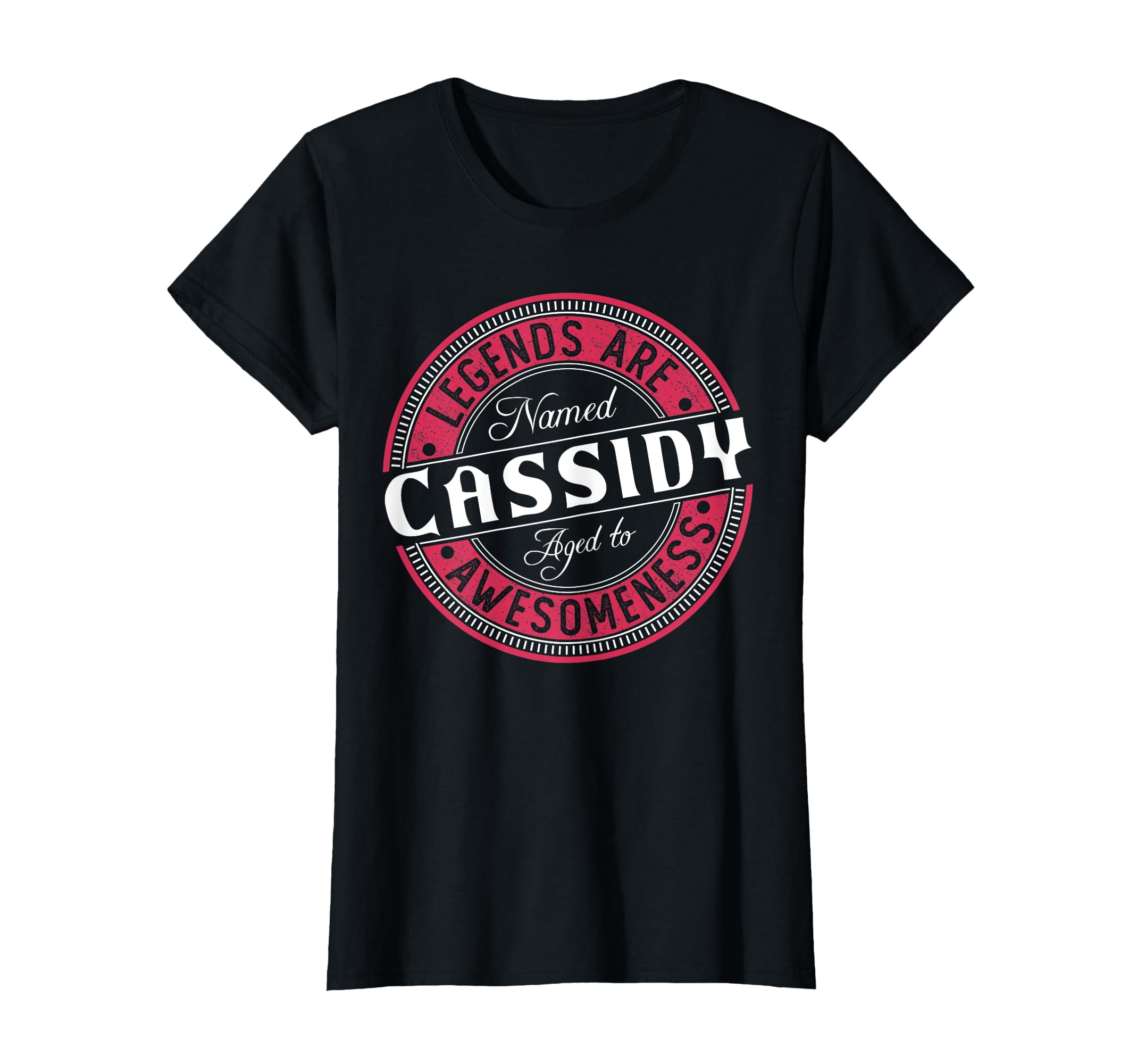 Bold Circular Design Cassidy T-Shirt - Legends Are Named for ...