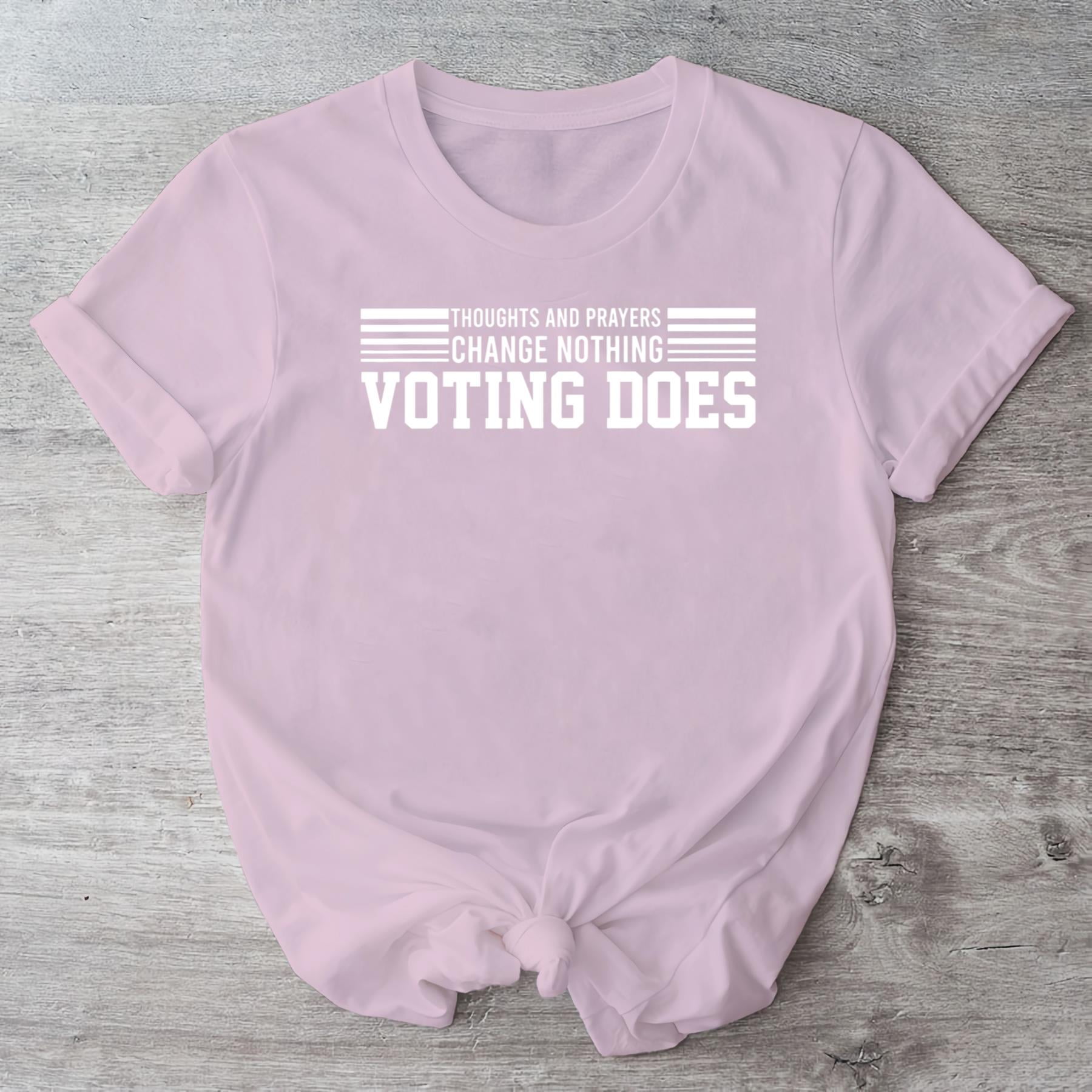 Bold Civic Pride Shirt – Awareness Graphic Shirt with Message of ...