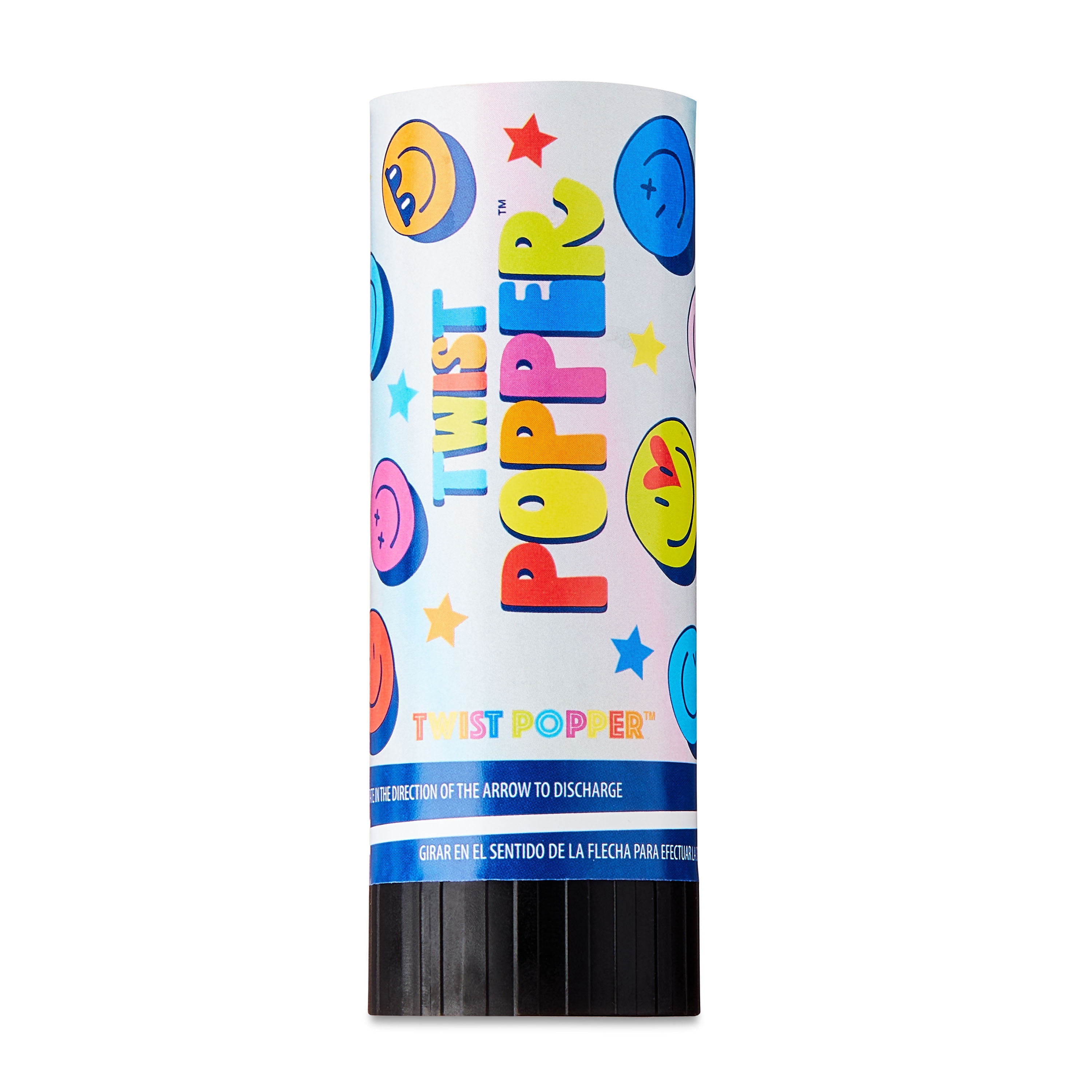 "Way To Celebrate Bold Multicolor Confetti Twist Poppers, 3 Pieces, 4 ...