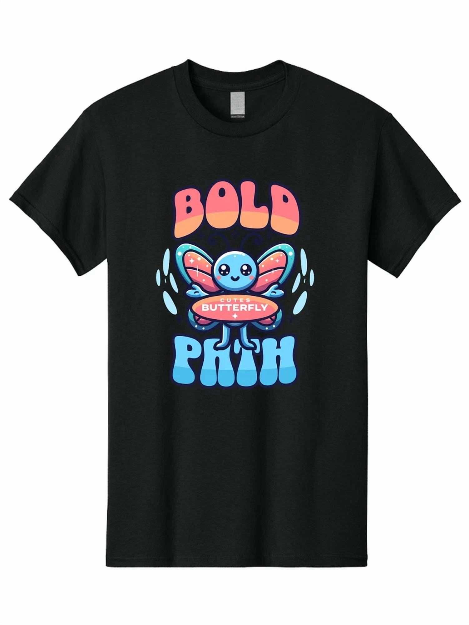 Bold Cute Butterfly PHIH Kawaii Graphic Trendy Y2K Aesthetic Unisex T ...