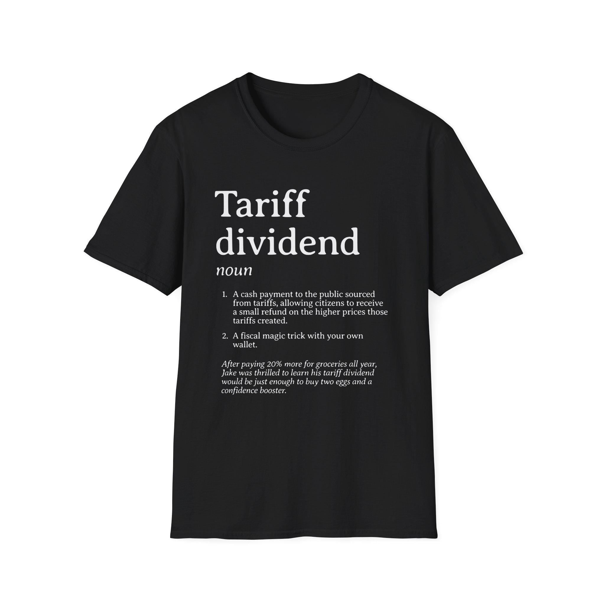 Bold Definition T-Shirt | Political Satire Design | Humorous Inflation ...