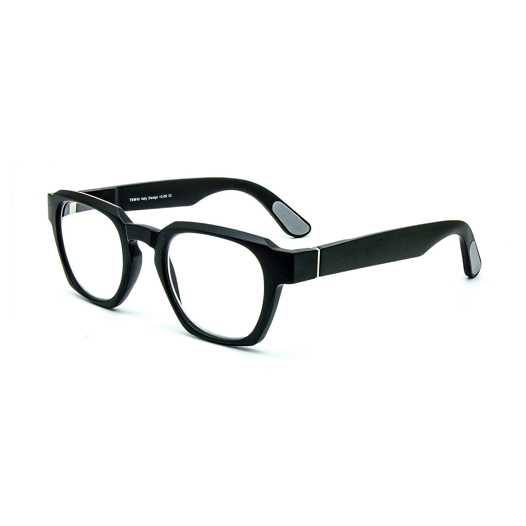 Bold-Design Thick-Framed Oval Lightweight Reading Glasses Flexible ...