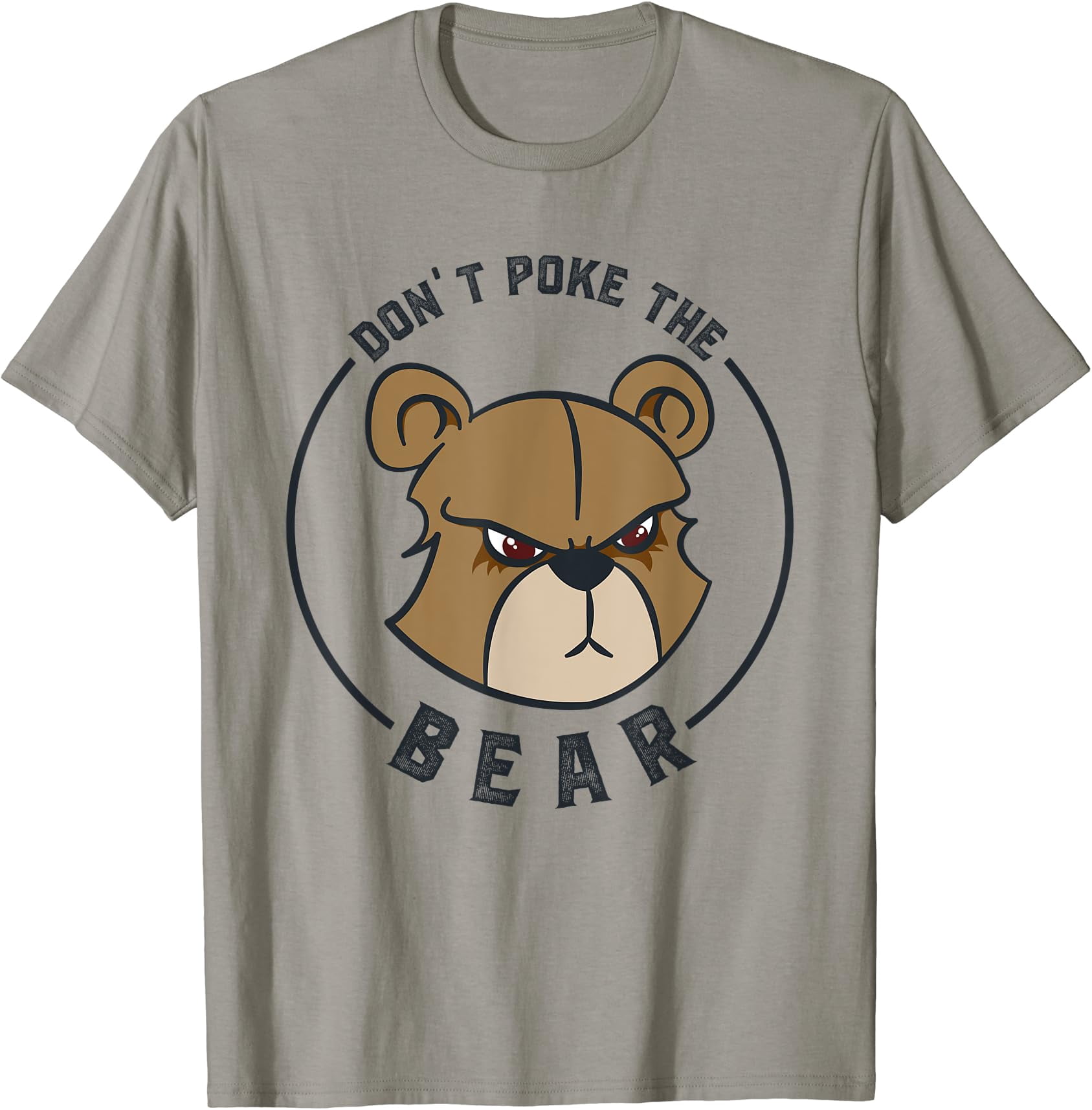 Bold 'Don't Poke Mama Papa Bear' Graphic T-Shirt - Protective Family ...