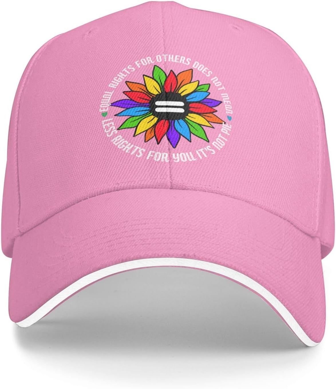 Bold Equality Message Hat – Classic Baseball Style - Walmart.com