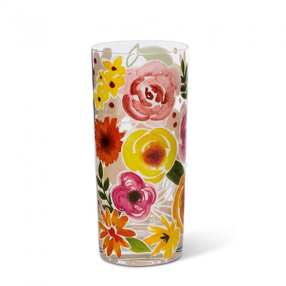 Bold Floral Hiball Glass - Walmart.com
